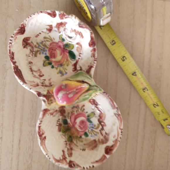 Vintage | Dining | Rare Antique Signed Ceramicporcelain Fruit Demi ...